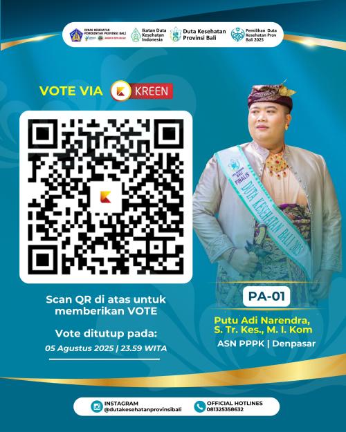 Putu Adi Narendra, S.Tr.Kes., M.I.Kom - Pemilihan Grand Finalist Duta ...